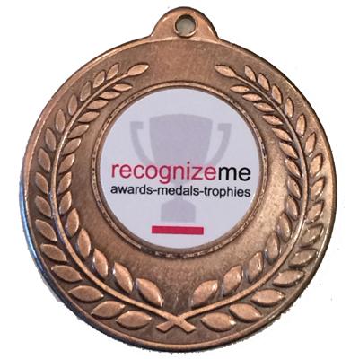 BM005G Insert Medal - RECOGNIZEME Trophies and Medals