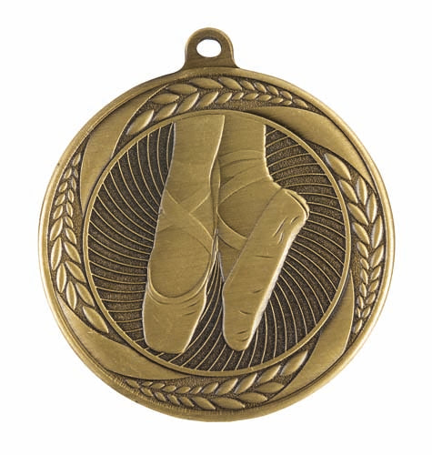 MS4030AG Ballet Medal - RECOGNIZEME Trophies and Medals