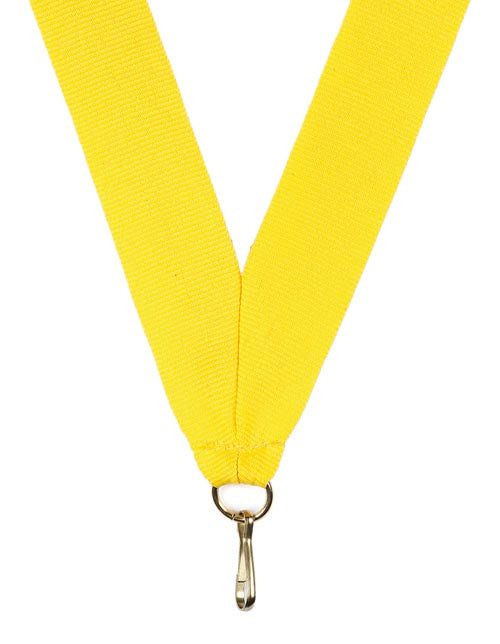 KK4 Yellow Medal Ribbon - RECOGNIZEME Trophies and Medals
